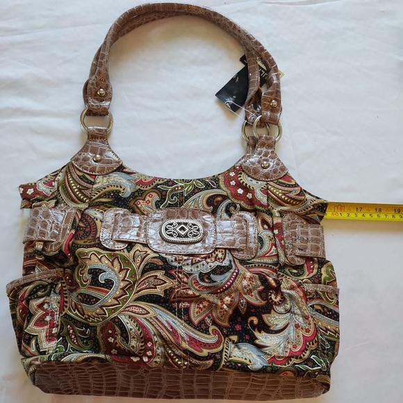 Cato | Bags | Cato Paisley Hobo Bag With Wallet Nwt | Poshmark